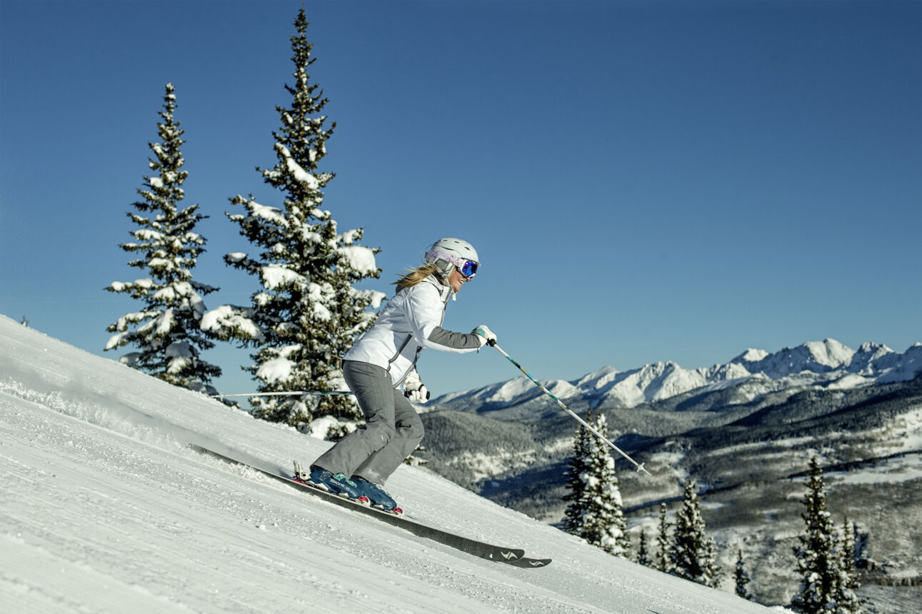 Vail Ski area map: Front Side, Back Bowls & Blue Sky Basin